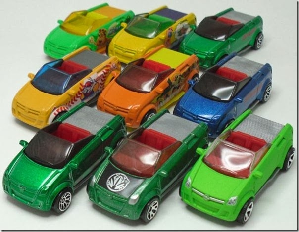 First Look: Matchbox Gift-pack Exclusive Opel Frogster (plus the whole ...