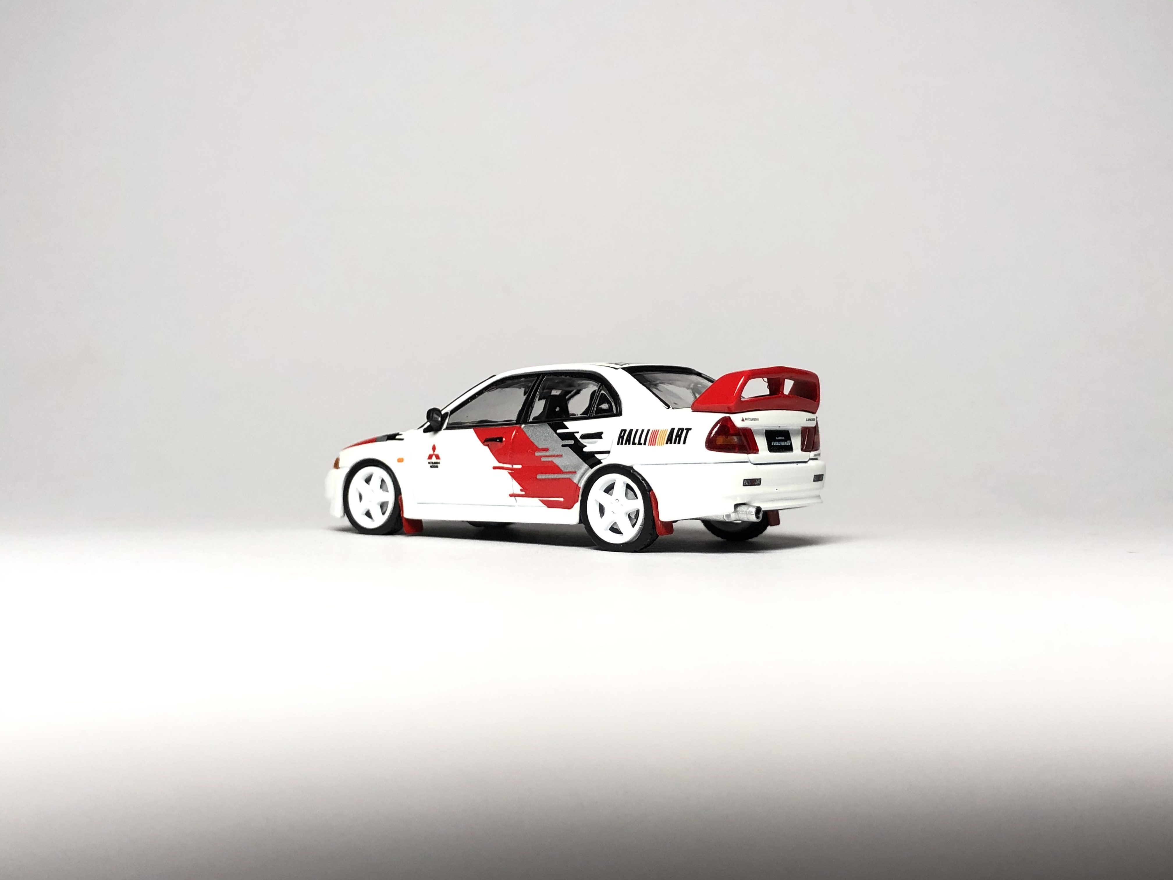 The stunning Mitsubishi Lancer Evo IV Ralliart by Hobby Japan – LamleyGroup